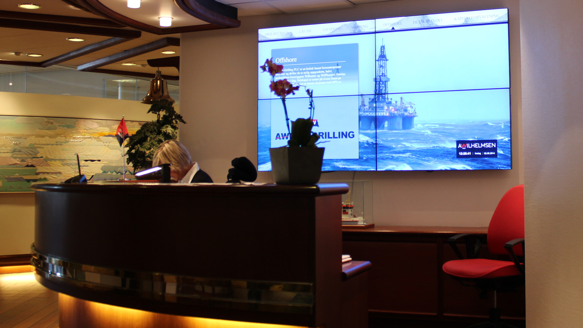 Deploy Digital Signs in your Lobby and Reception Areas | Omnivex