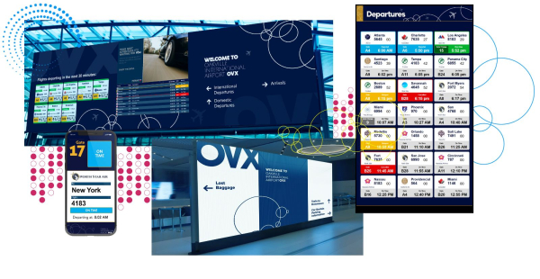 Digital Signage in Airports | Omnivex